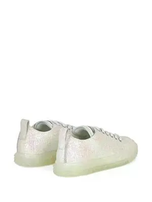 GIUSEPPE ZANOTTI Glitter Low-top Sneakers