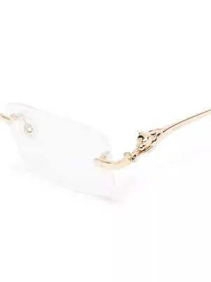 Cartier Rectangle Frame Eyeglasses