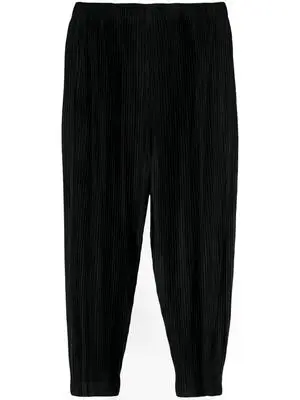 Issey Miyake Plissé Trousers - Black