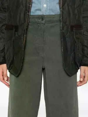 Aspesi Cropped Twill Trousers
