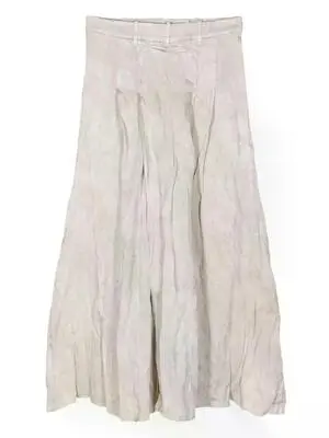 Masnada Layered Pleated Midi Skirt