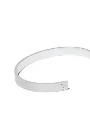 Le Gramme 21 Grams Ribbon Bracelet In Sterling