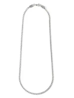 Emanuele Bicocchi Sterling Infinity Loop Necklace
