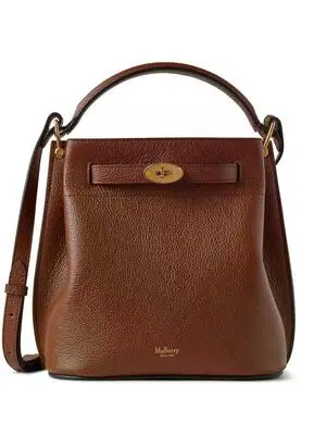 Mulberry Small Islington Leather Bucket Bag - Brown