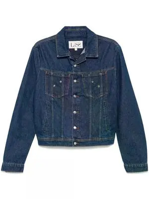 LUDOVIC DE SAINT SERNIN Denim Jacket With Photographic Print