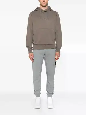 Stone Island Logo-print Cotton Hoodie
