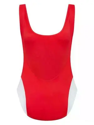 LET'S SWIM Shark Print Swimsuit - Red