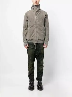 Boris Bidjan Saberi Asymmetric Drop-crotch Jeans
