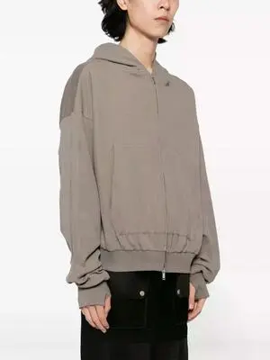 THOM KROM Waffle-effect Hoodie