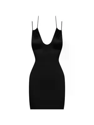 MAISON CLOSE French Kiss Mini Dress - Black