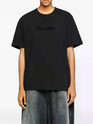 JW Anderson Logo-embroidered Cotton T-shirt