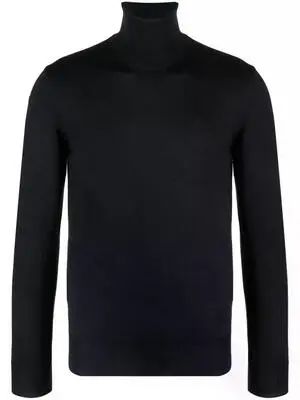 Altea Roll-neck Virgin Wool Jumper - Black