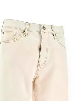 SUNFLOWER Cream Beige Wide-leg Jeans