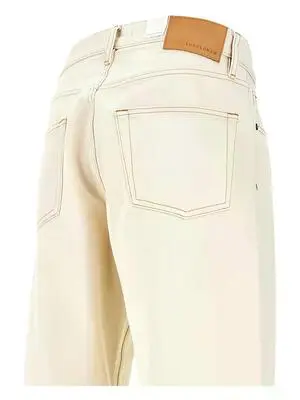 SUNFLOWER Cream Beige Wide-leg Jeans