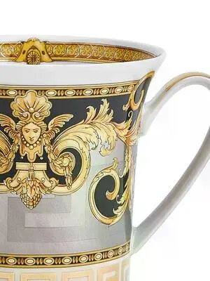 Versace Prestige Gala Porcelain Mug - Grey