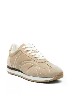 TOTEME Sport Sneakers With Branded Heel Counter - Neutrals