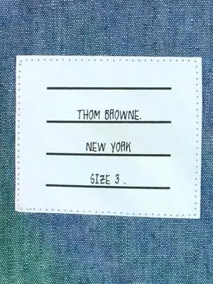 Thom Browne 4-bar Straight-fit Chambray Shirt