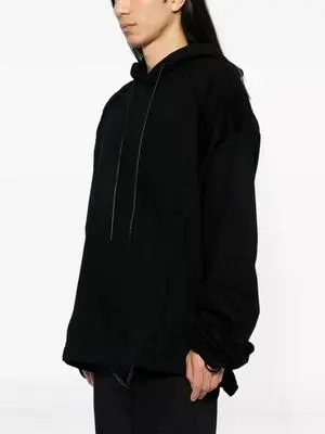 JUUN.J Logo Embroidered Hoodie