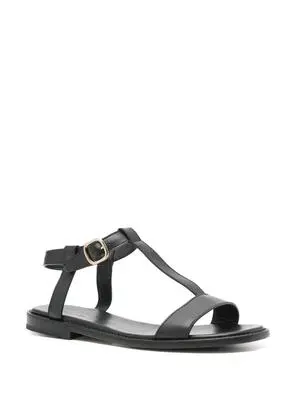 DOUCAL'S Calf Leather Buckle-fastening Sandals
