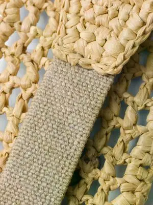 Prada Woven Raffia Effect Hairband - Neutrals
