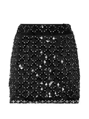 Philipp Plein Embellished Mini Skirt