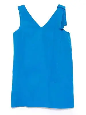 Dice Kayek Asymmetric Sleeveless Dress - Blue