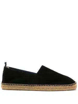 CastaÑer Pablo Suede Espadrilles - Black