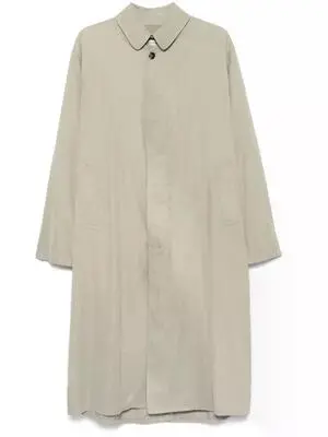 MAISON MARGIELA Four-stitch Logo Trench Coat