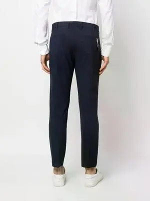 PT TORINO Check-print Tapered Trousers