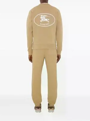 Burberry Knight Stamp Cotton Jogging Pants