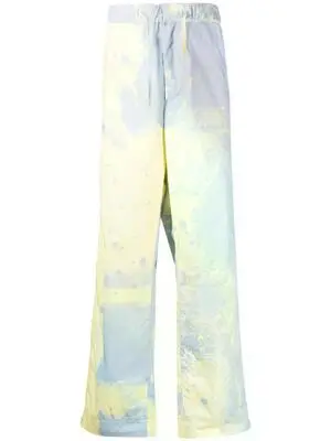 OAMC Spray-paint Effect Straight-leg Trousers