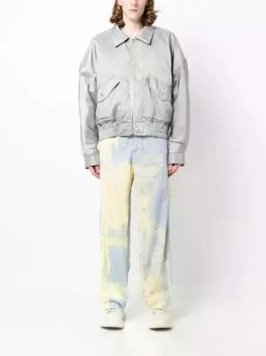 OAMC Spray-paint Effect Straight-leg Trousers