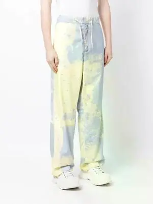 OAMC Spray-paint Effect Straight-leg Trousers