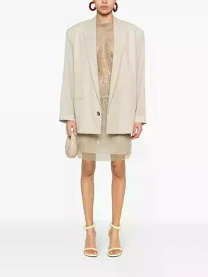 Philosophy Di Lorenzo Serafini Crystal Embellished Skirt