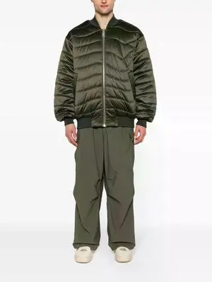 Rhude Pinstriped Straight-leg Cargo Trousers