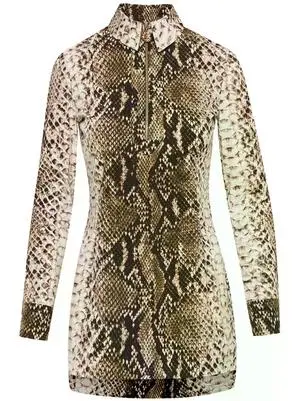 Oscar De La Renta Button Up Day Dresses