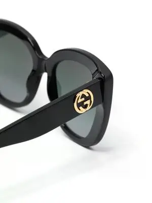 Gucci Interlocking G Sunglasses - Black