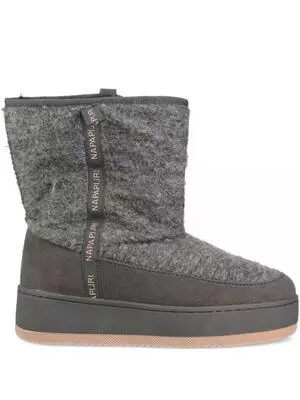 NAPAPIJRI Fleece Lined Ankle Boots - Grey