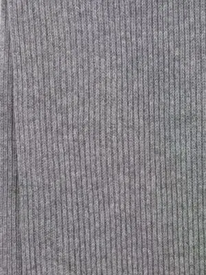 Altea Contrasting-trim Cashmere Scarf - Grey