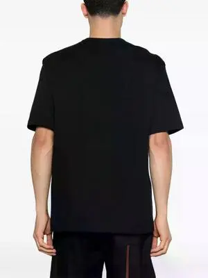 Comme Des Garçons Logo-print T-shirt - Black
