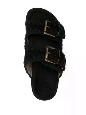 Mou Bio Suede Sandals