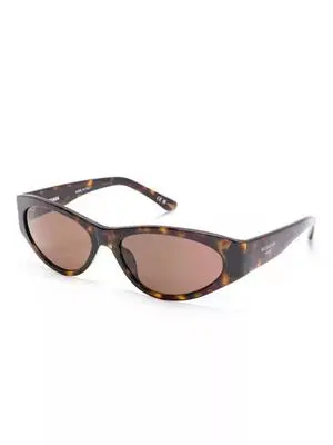 Balenciaga Oval Frame Sunglasses