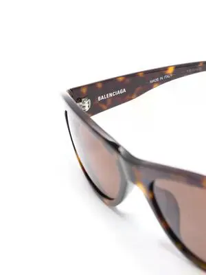 Balenciaga Oval Frame Sunglasses