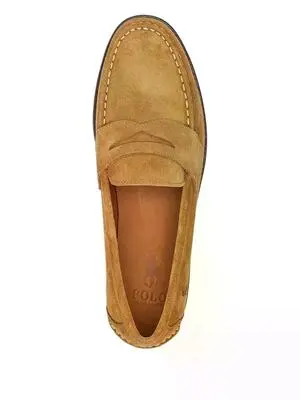 Polo Ralph Lauren Alston Suede Loafers - Orange