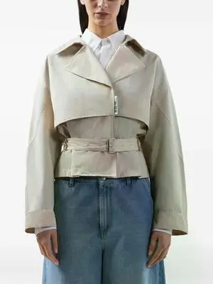 Gcds Belted Long-sleeved Jacket