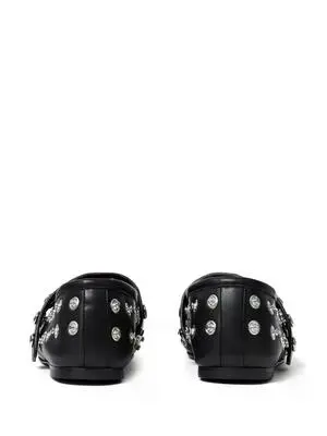 Stella McCartney Studded Mary Jane Ballet Flats - Black