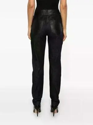 MITILIANE COUTURE Paneled Slim-cut Jeans