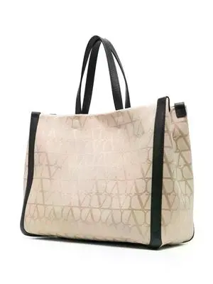 Valentino Garavani Vlogo Signature Print Tote Bag