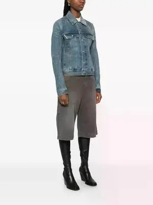 Rick Owens Trucker Jacket - Blue