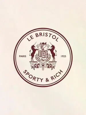 Sporty & Rich Bristol Crest Cotton Track Pants